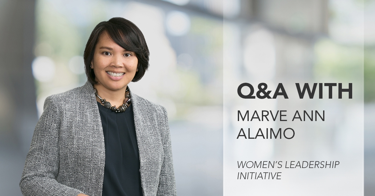 Q&A with Marve Ann Alaimo