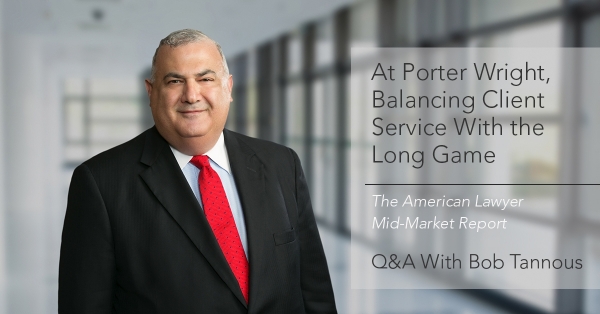 Tannous interviewed in The American Lawyer
