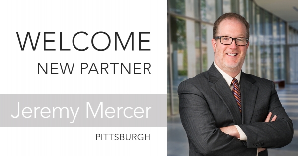 Porter Wright adds Mercer to growing Pittsburgh litigation team