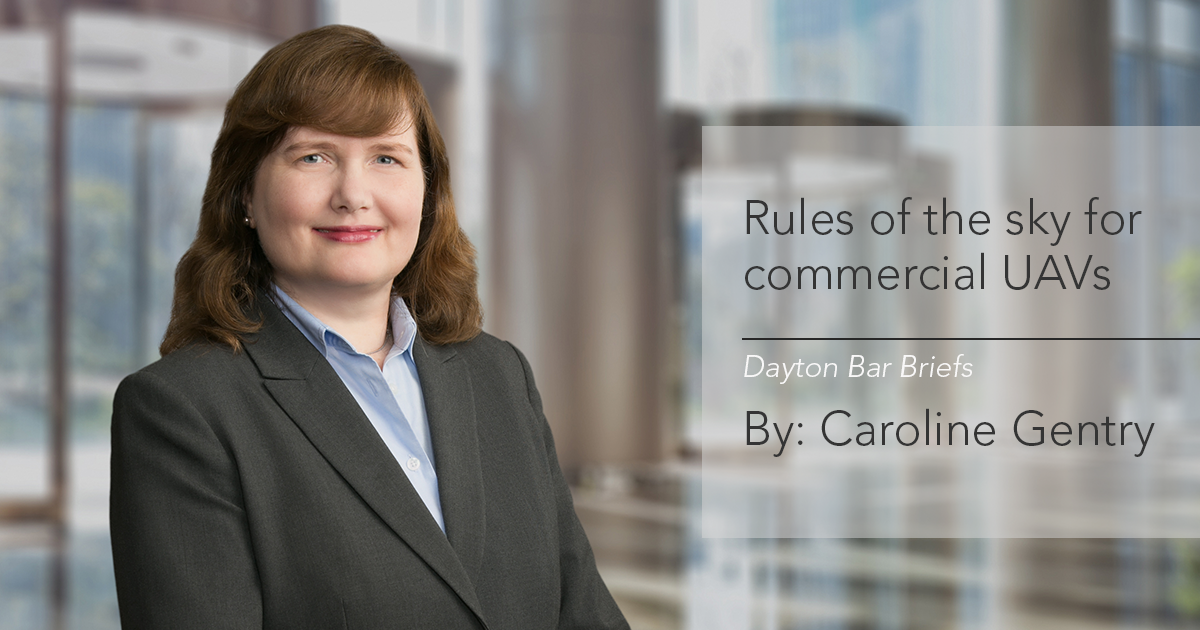 Rules of the sky for commercial UAVs