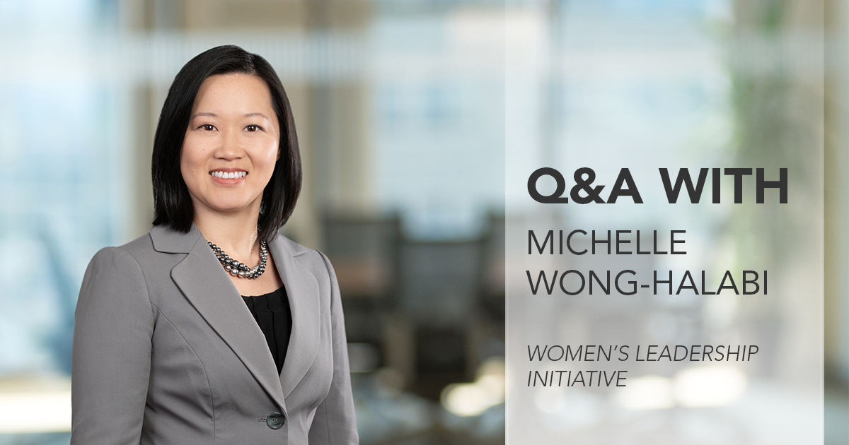 Q&A with Michelle Wong-Halabi