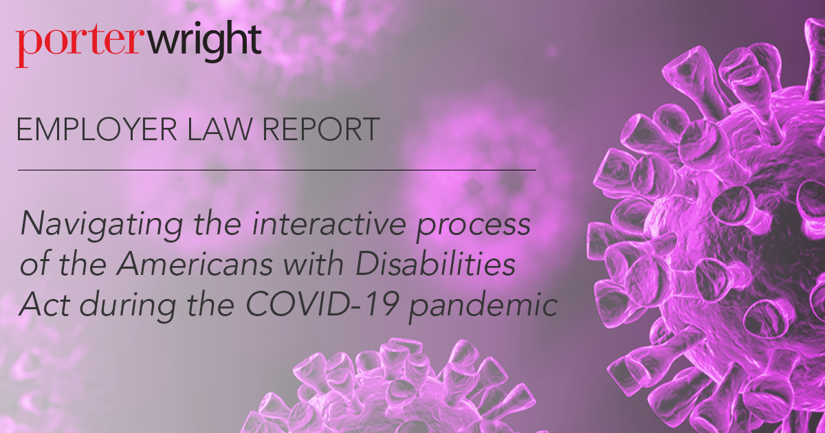 Navigating the interactive process of the Americans with Disabilities ...