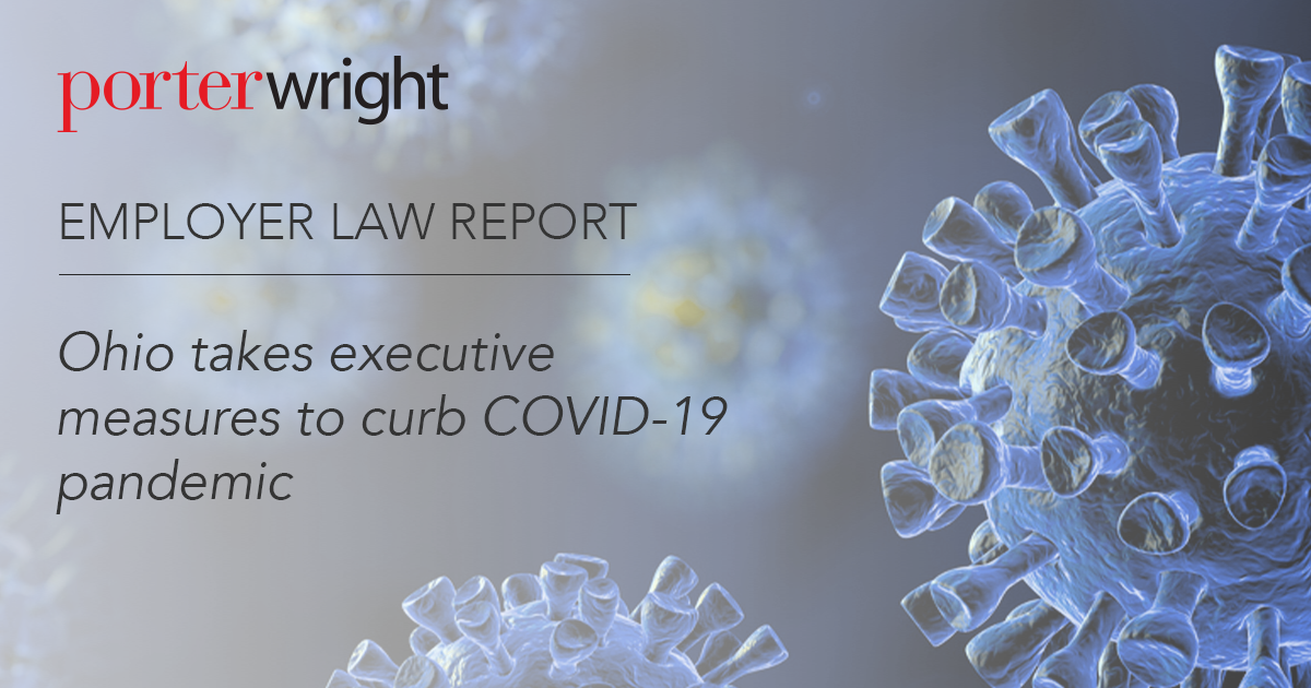 Ohio takes executive measures to curb COVID-19 pandemic
