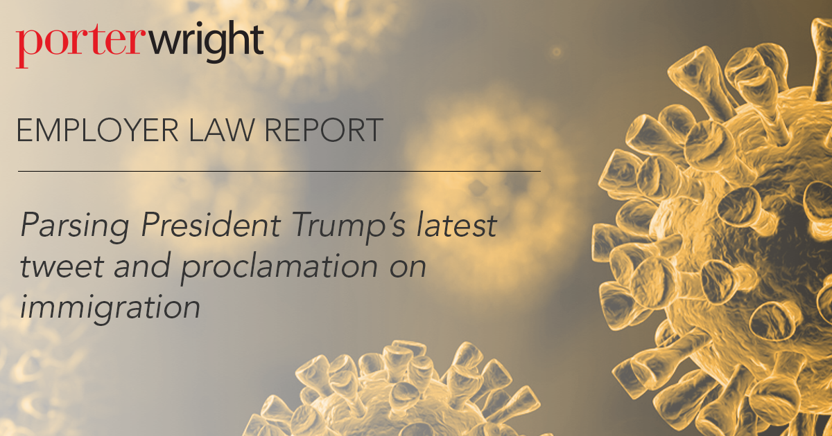 Parsing President Trump’s latest tweet and proclamation on immigration