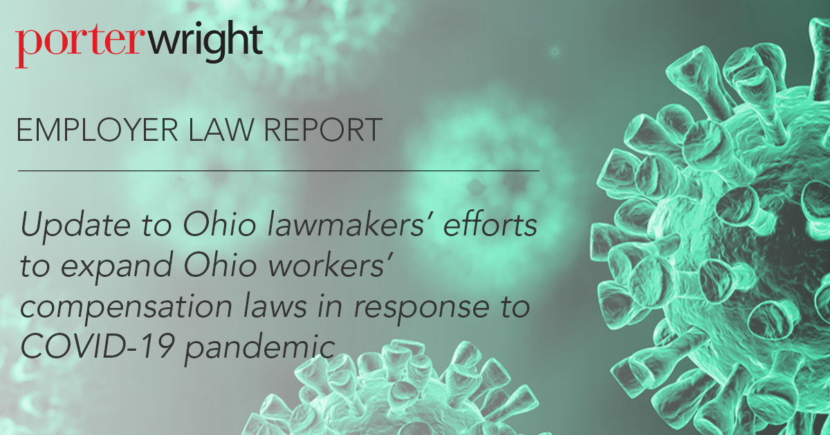 Update to Ohio lawmakers’ efforts to expand Ohio workers’ compensation ...