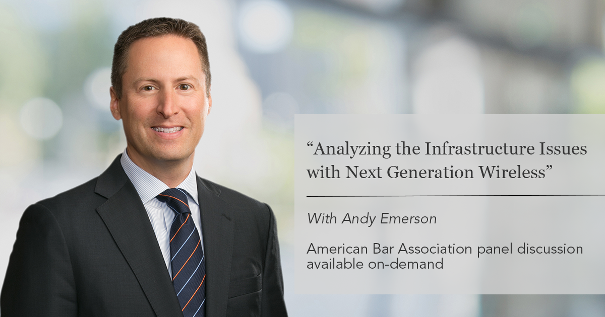 Emerson panel discussion on 5G infrastructure available on-demand