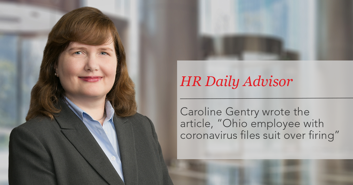 Ohio employee with coronavirus files suit over firing