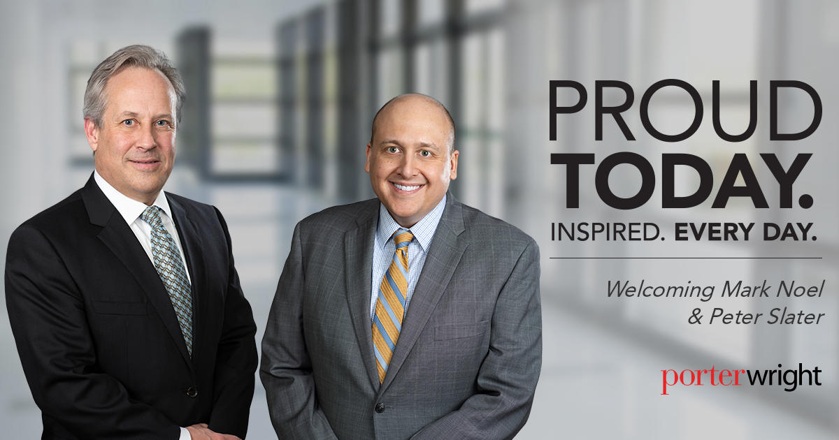 Two partners welcomed in Porter Wright’s Cincinnati office