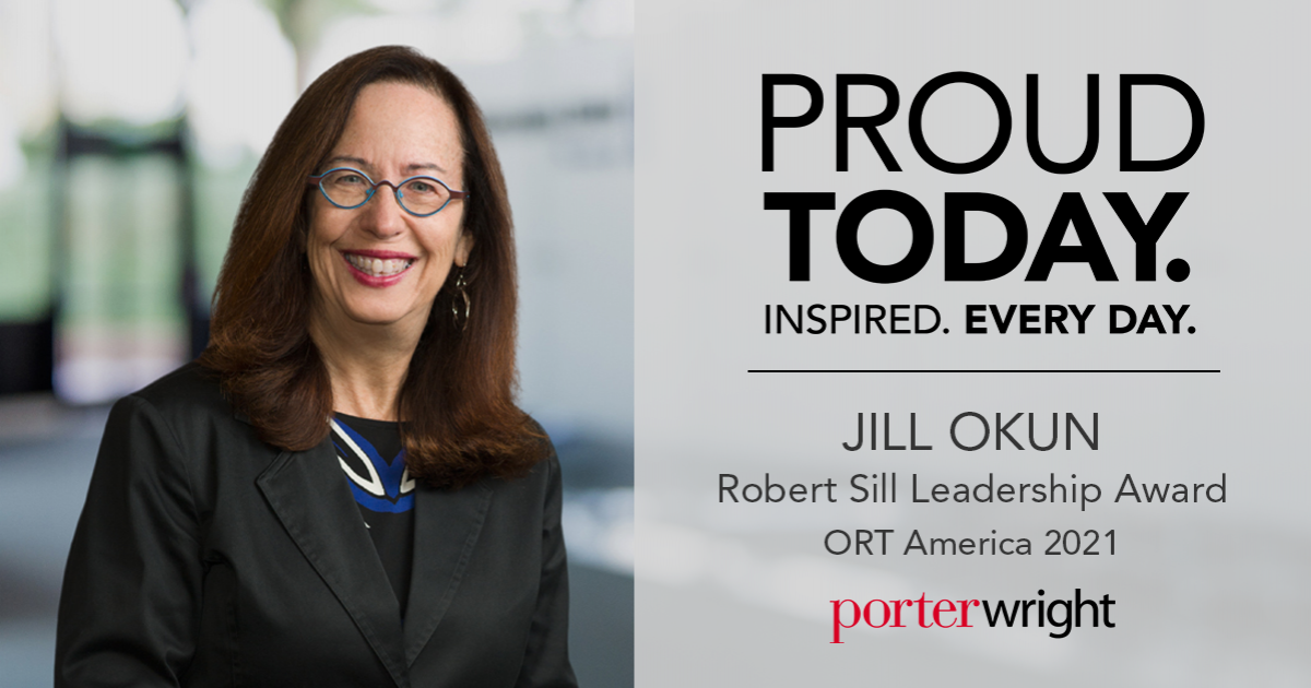 Okun receives Robert Sill Leadership Award from ORT America