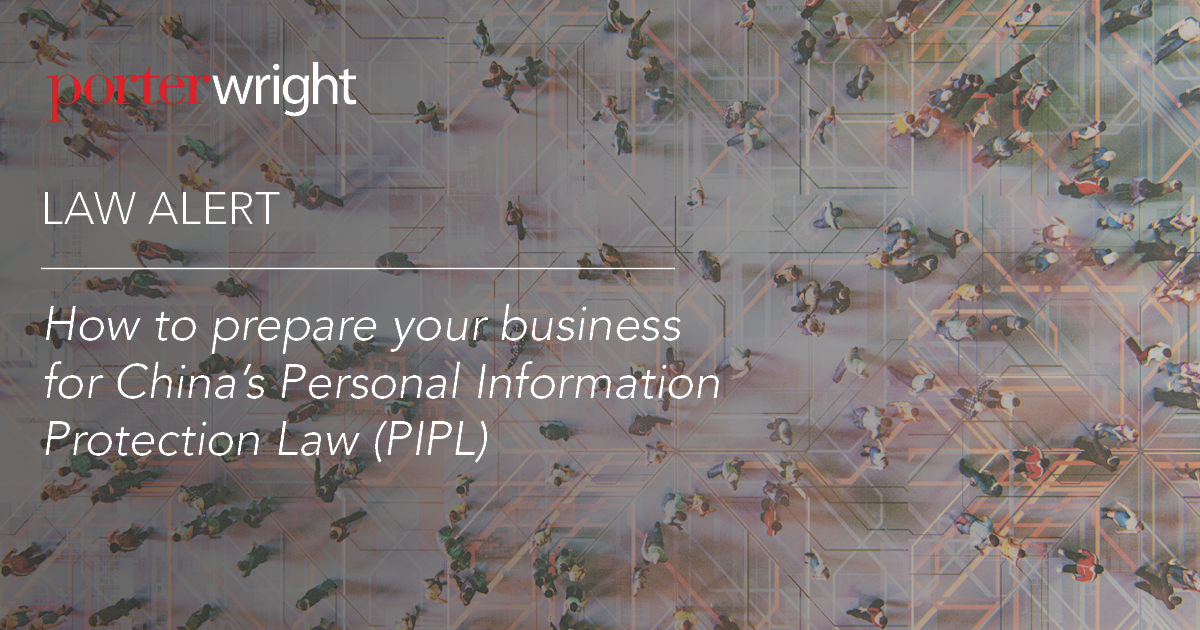 How to prepare your business for China’s Personal Information ...