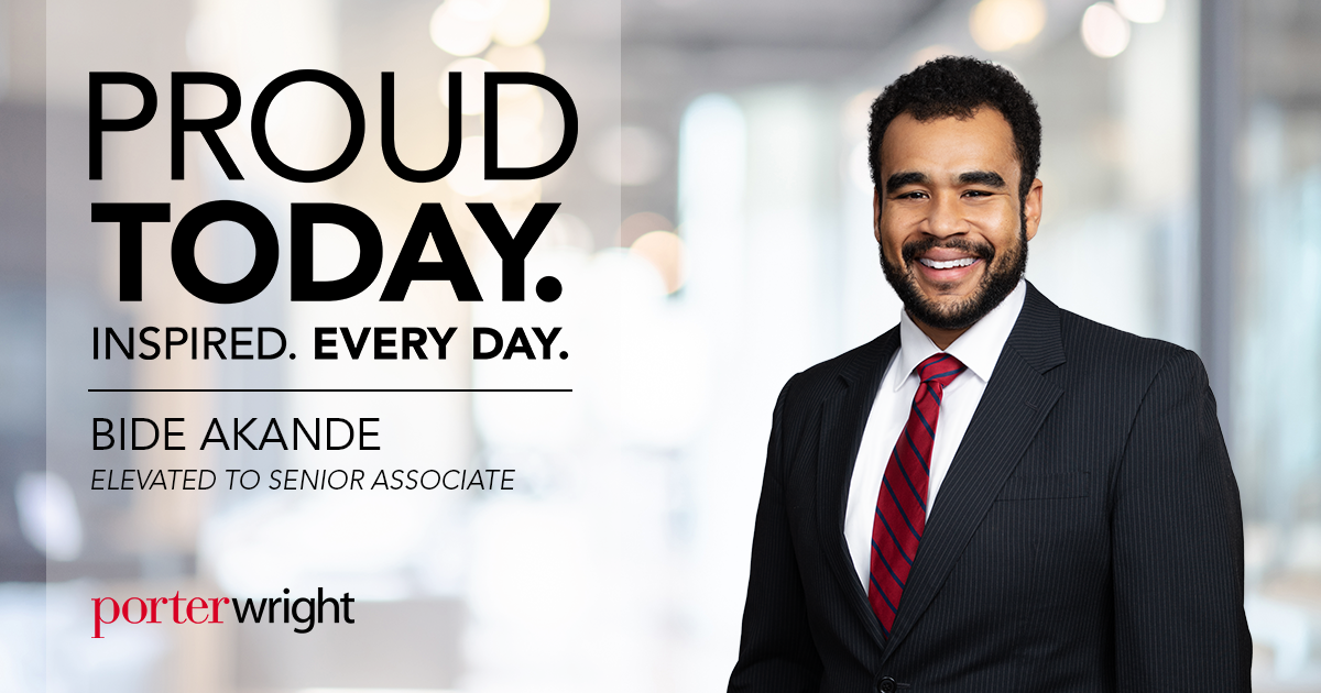 Akande elevated to senior associate