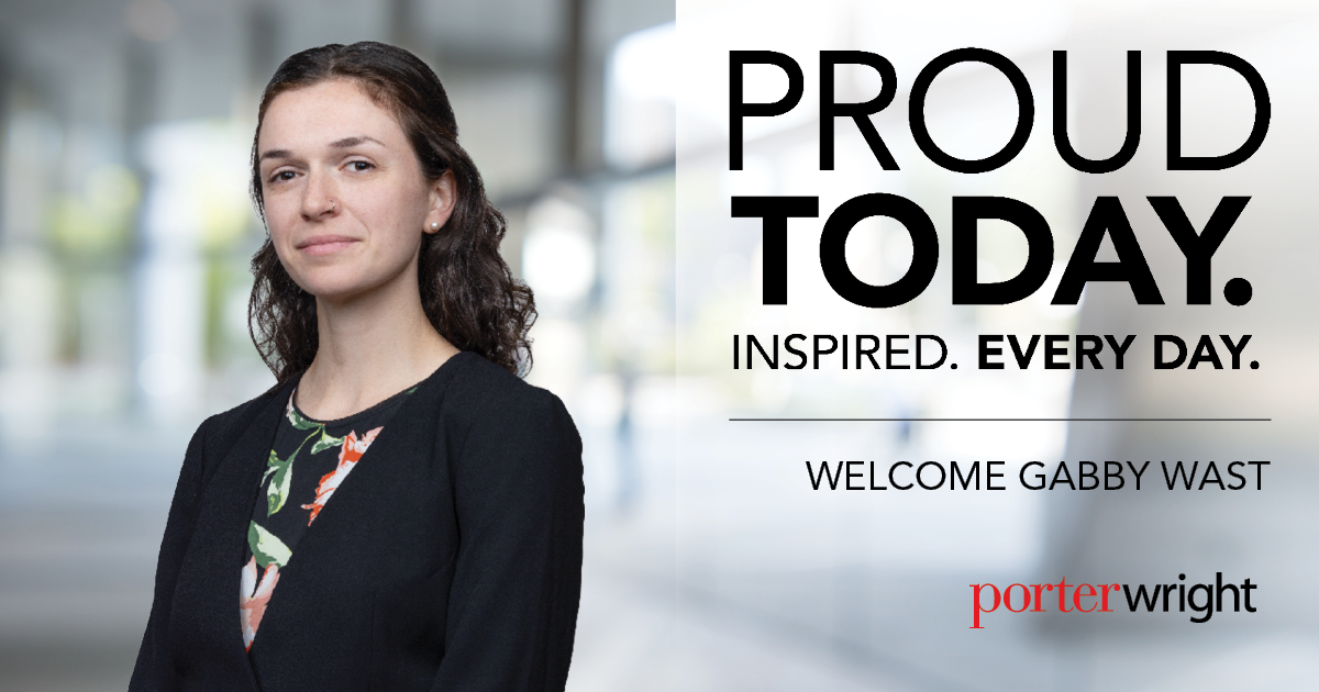 New associate Gabby Wast joins Porter Wright