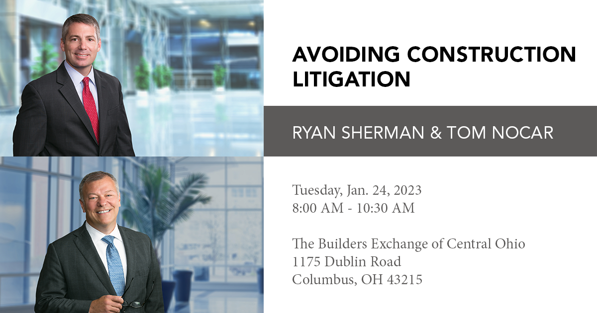 Avoiding Construction Litigation