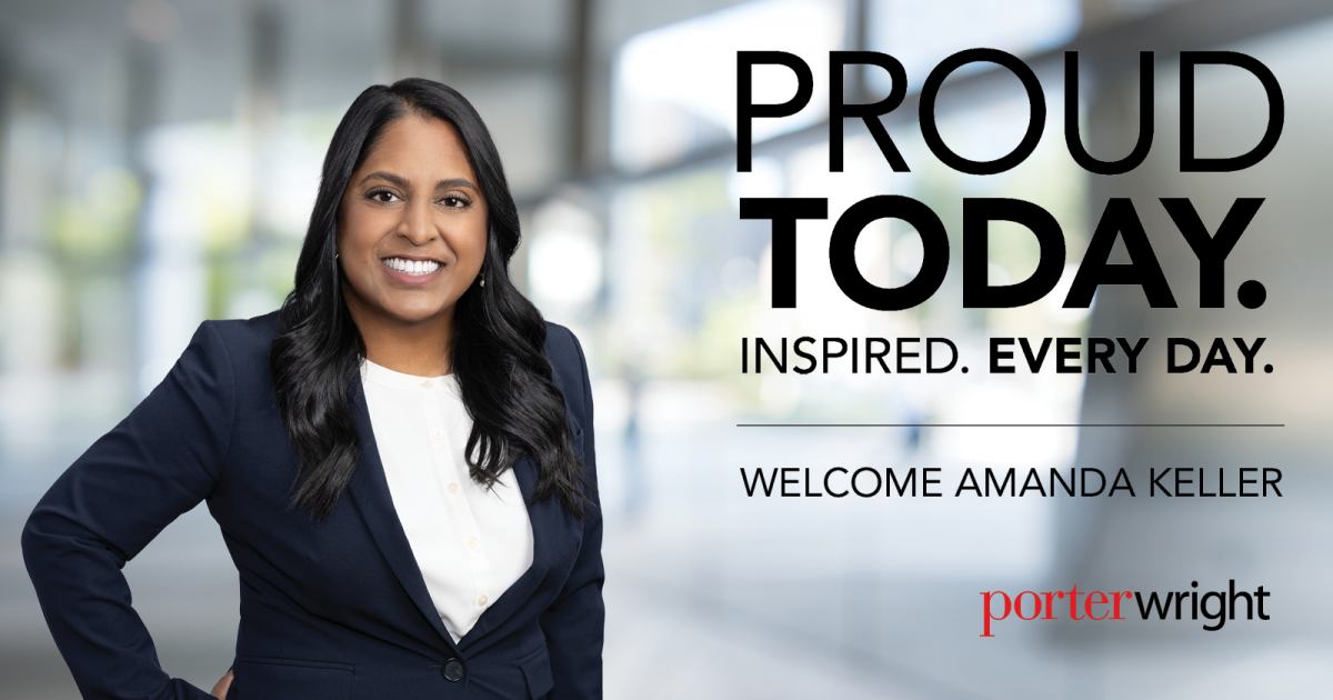 Porter Wright welcomes Amanda Keller in Tampa