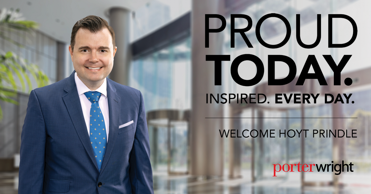Hoyt Prindle joins Porter Wright’s growing Tampa office
