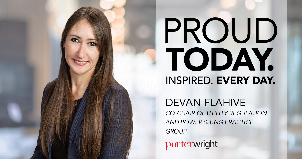Devan Flahive named co-chair of Utility Regulation and Power Siting Practice Group