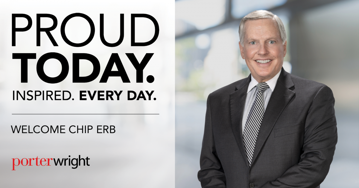 Porter Wright welcomes Chip Erb to Cleveland office