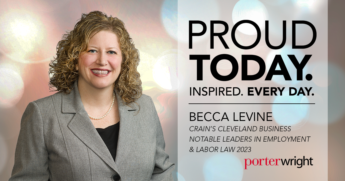 Rebecca Levine named Notable Leader in Employment & Labor Law 2023