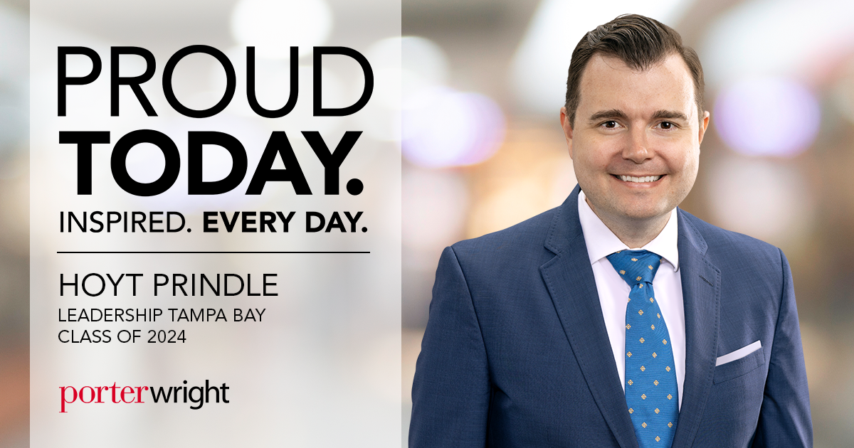 Leadership Tampa Bay selects Hoyt Prindle for Class of 2024