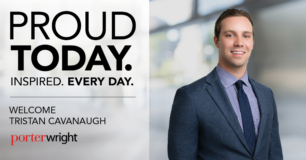 Tristan Cavanaugh joins Porter Wright’s Litigation Department in Naples