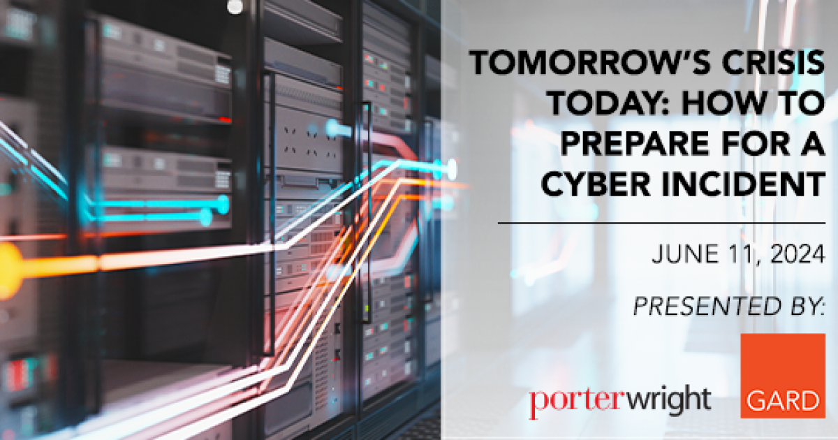 Tomorrow’s Crisis Today: How to Prepare for a Cyber Incident
