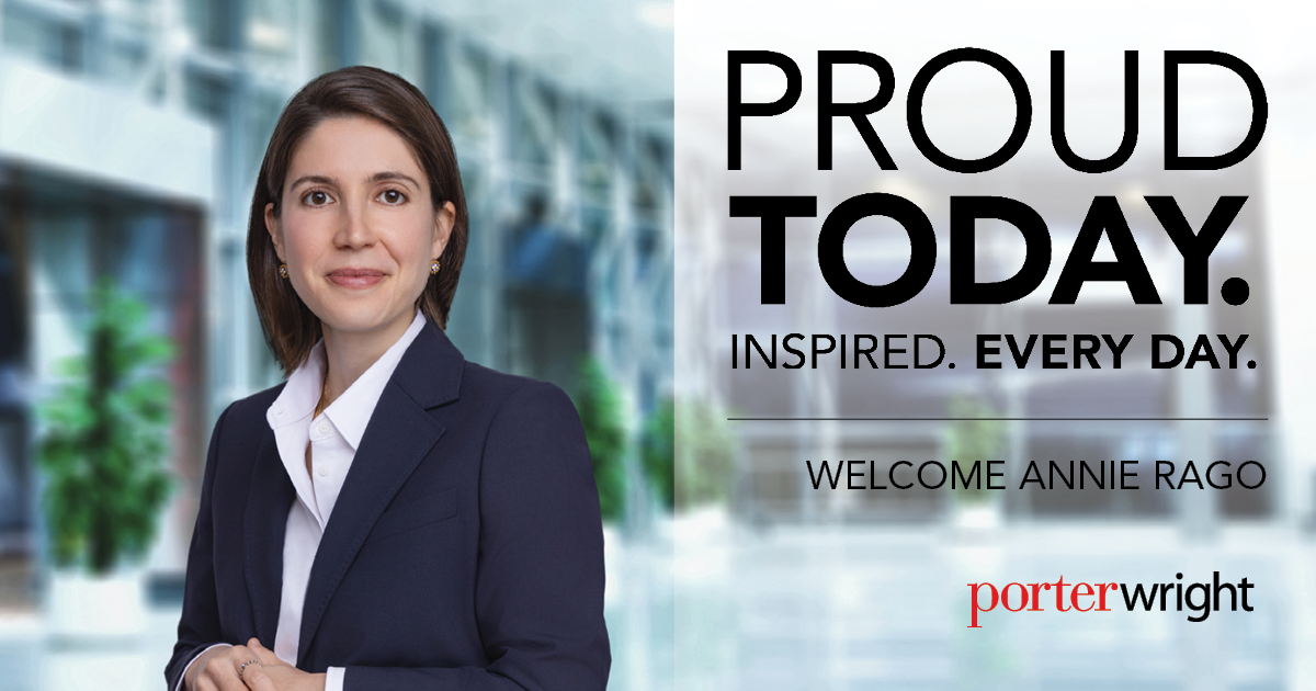 Annie Rago joins Porter Wright’s Litigation Department in Pittsburgh
