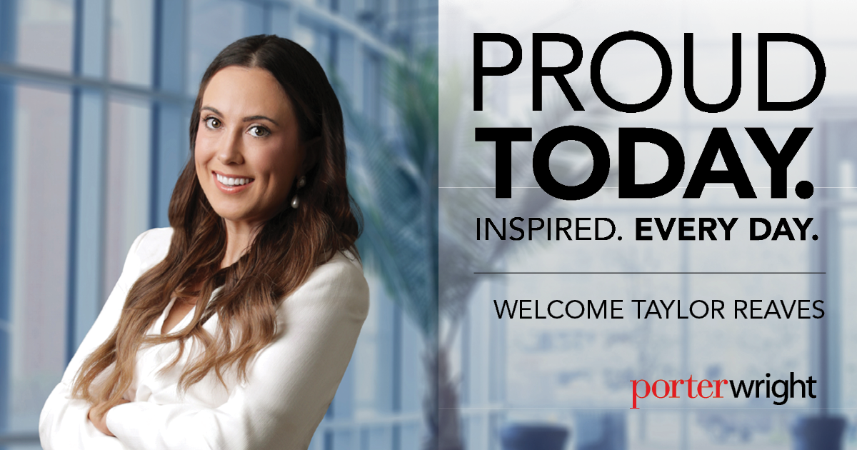 Porter Wright welcomes Taylor Reaves to growing government affairs team