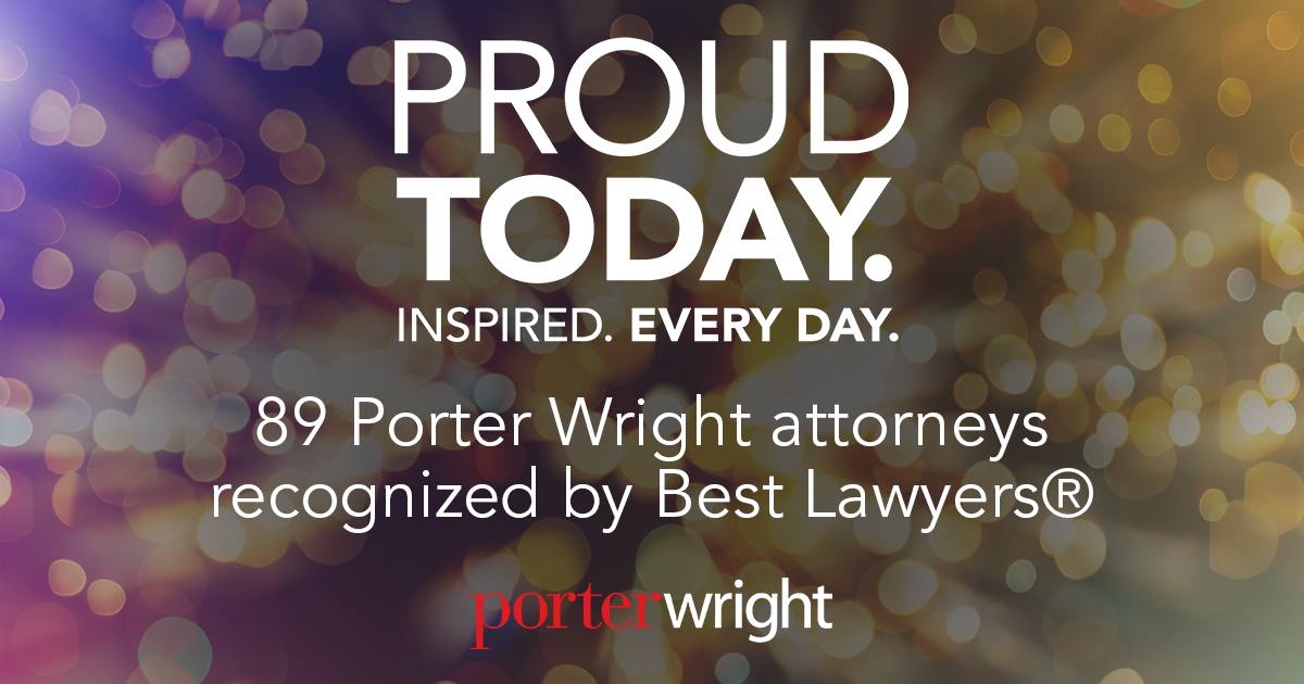 89 Porter Wright attorneys recognized by Best Lawyers®