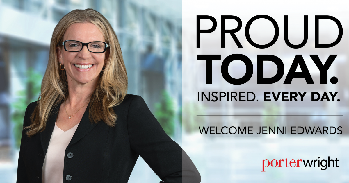 Porter Wright welcomes Jenni Edwards as partner in Labor and Employment ...