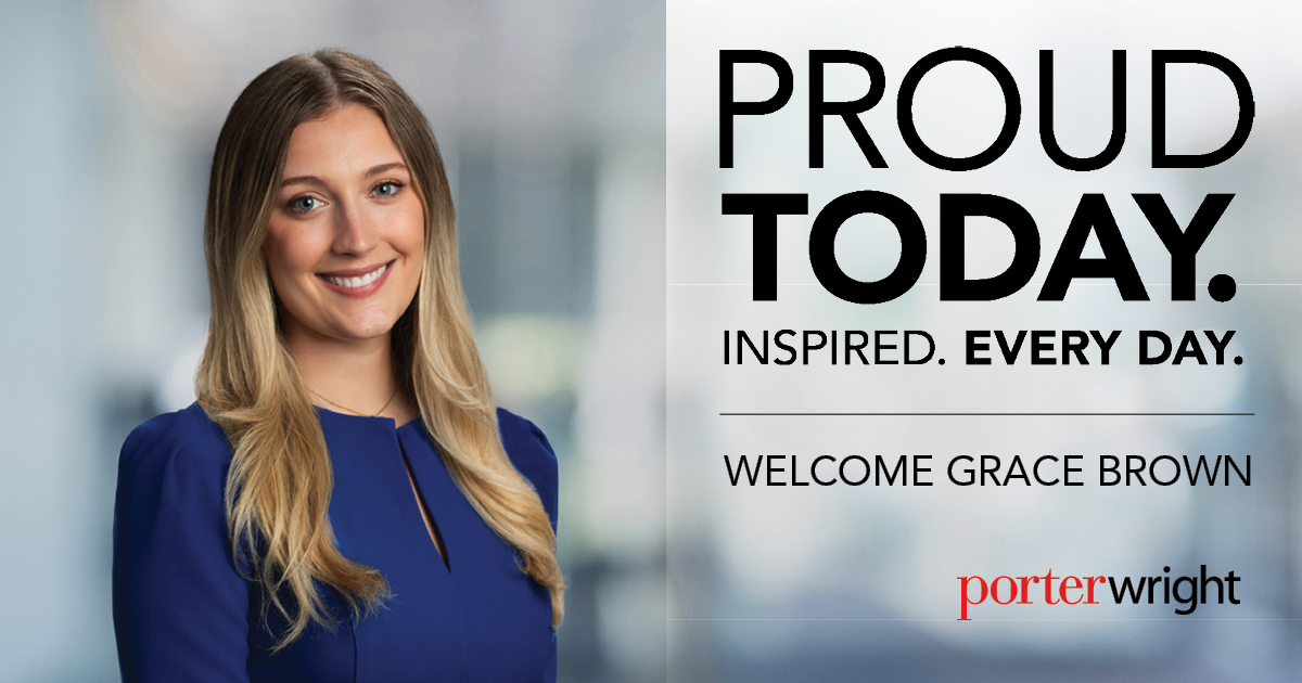 Porter Wright welcomes Grace Brown to Corporate Department in Columbus
