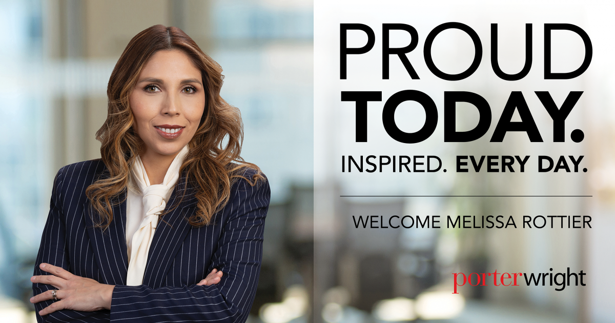 Melissa Rottier joins Porter Wright’s Corporate Department in Columbus
