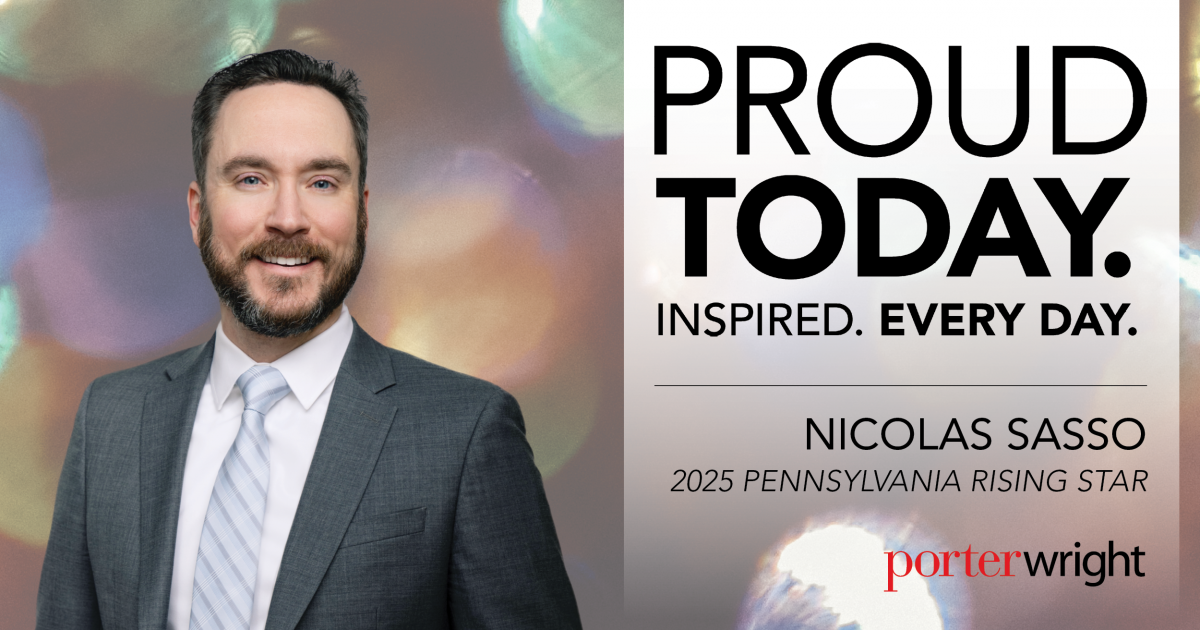 Nicolas Sasso recognized in 2025 Pennsylvania Rising Stars
