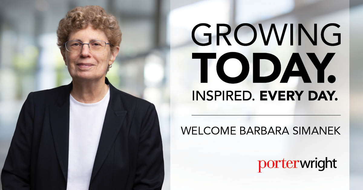 Barbara Simanek joins Porter Wright’s Pittsburgh office